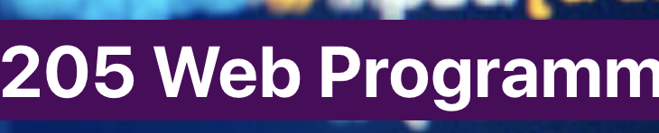 CS 2205 Web Programming 1 | AutomationTechブログ